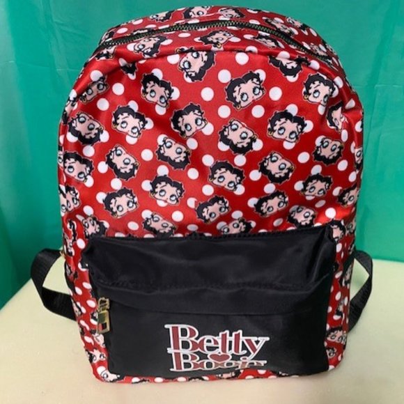 Betty Boop | Bags | Betty Boop Backpack Faces | Poshmark